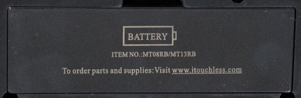 Battery Cover of Multifunction 8 and 13 Gallon Black Sensor Can ...